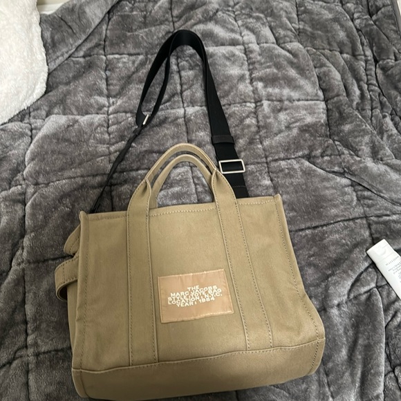Marc Jacobs | Bags | Marc Jacobs Slate Green Tote | Poshmark